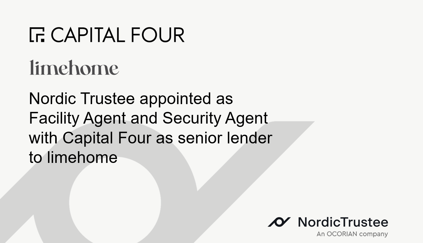 Nordic Trustee appointed as Facility- and Security Agent in Capital ...