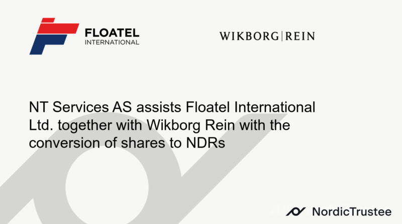 NT Services AS has been part of issuing one of the first Norwegian ...