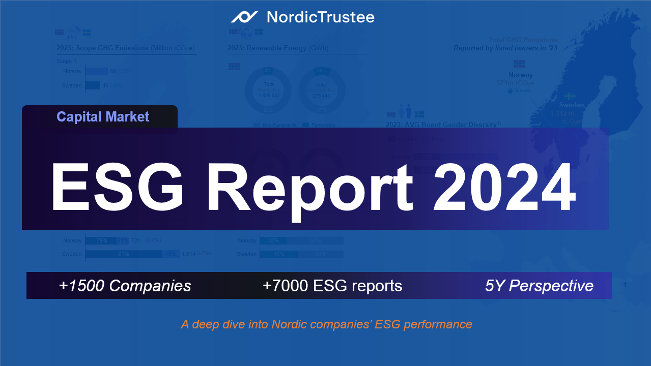 Capital Market ESG Report 2024 – Nordic Trustee